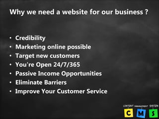 Website design with Wordpress ppt | PPTX