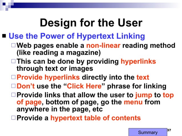 Web Site Design Principles | PPT