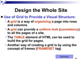 Web Site Design Principles | PPT