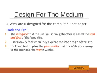 Website design principles | PPT