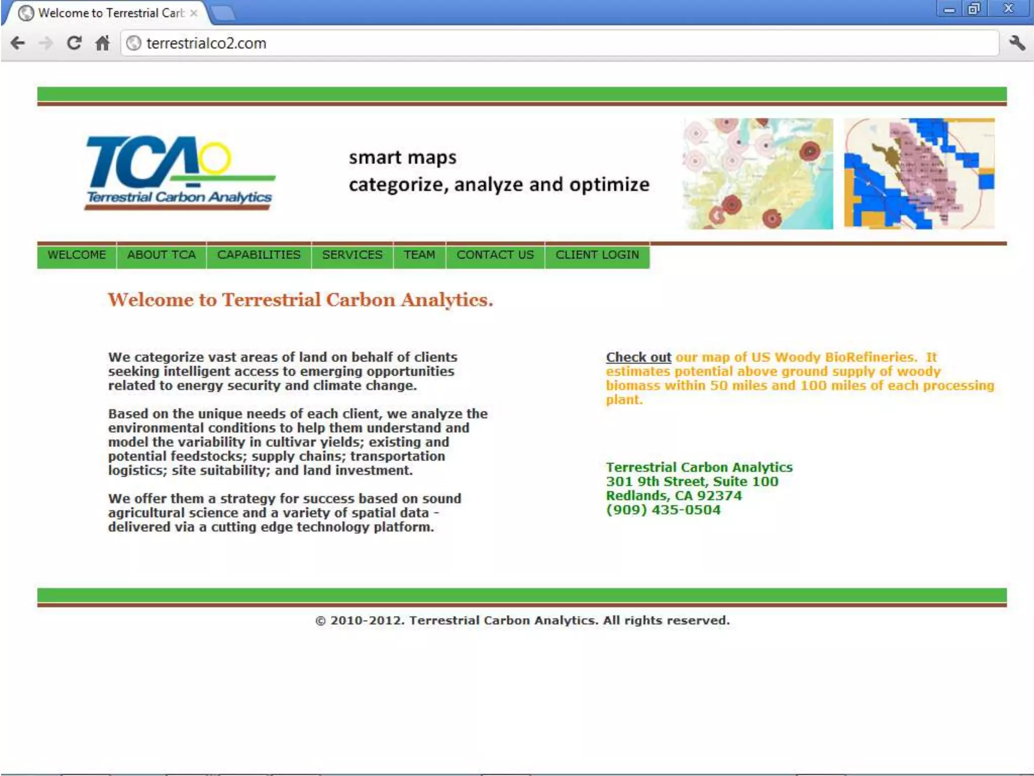 TCA - website design refresh | PPTX