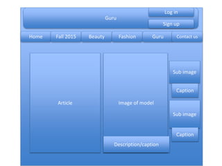 Website design trees | PPTX
