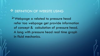 power point presentation on making a basic and simple webpage | PPT