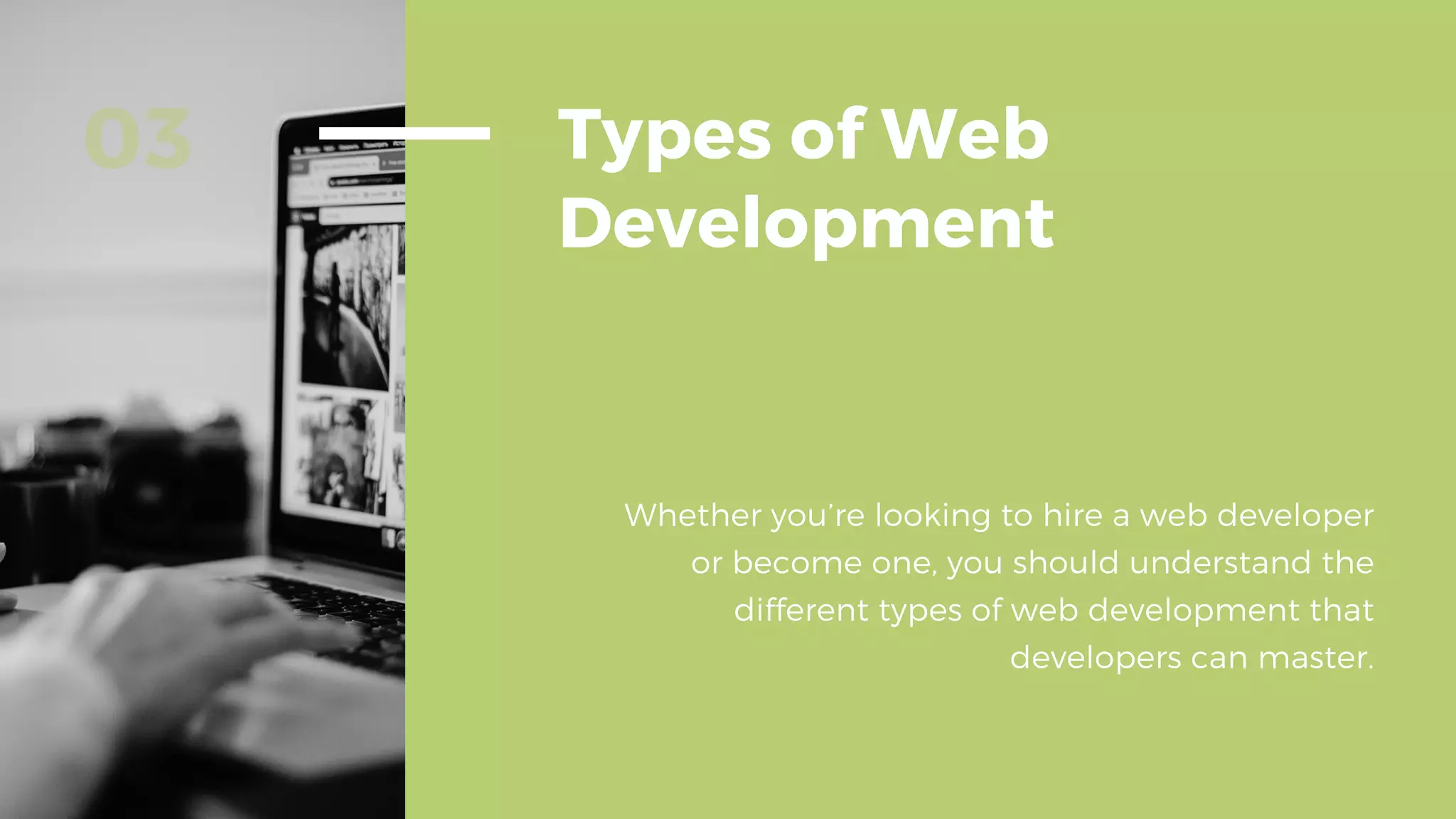 Website development by hyper effects | PPT