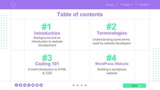 Website development for non profits | PPT