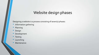 Website development process | PPTX