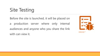 Website development process | PPTX
