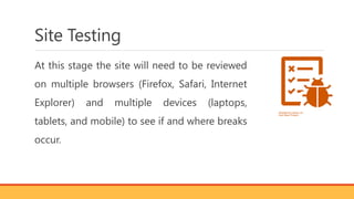 Website development process | PPTX