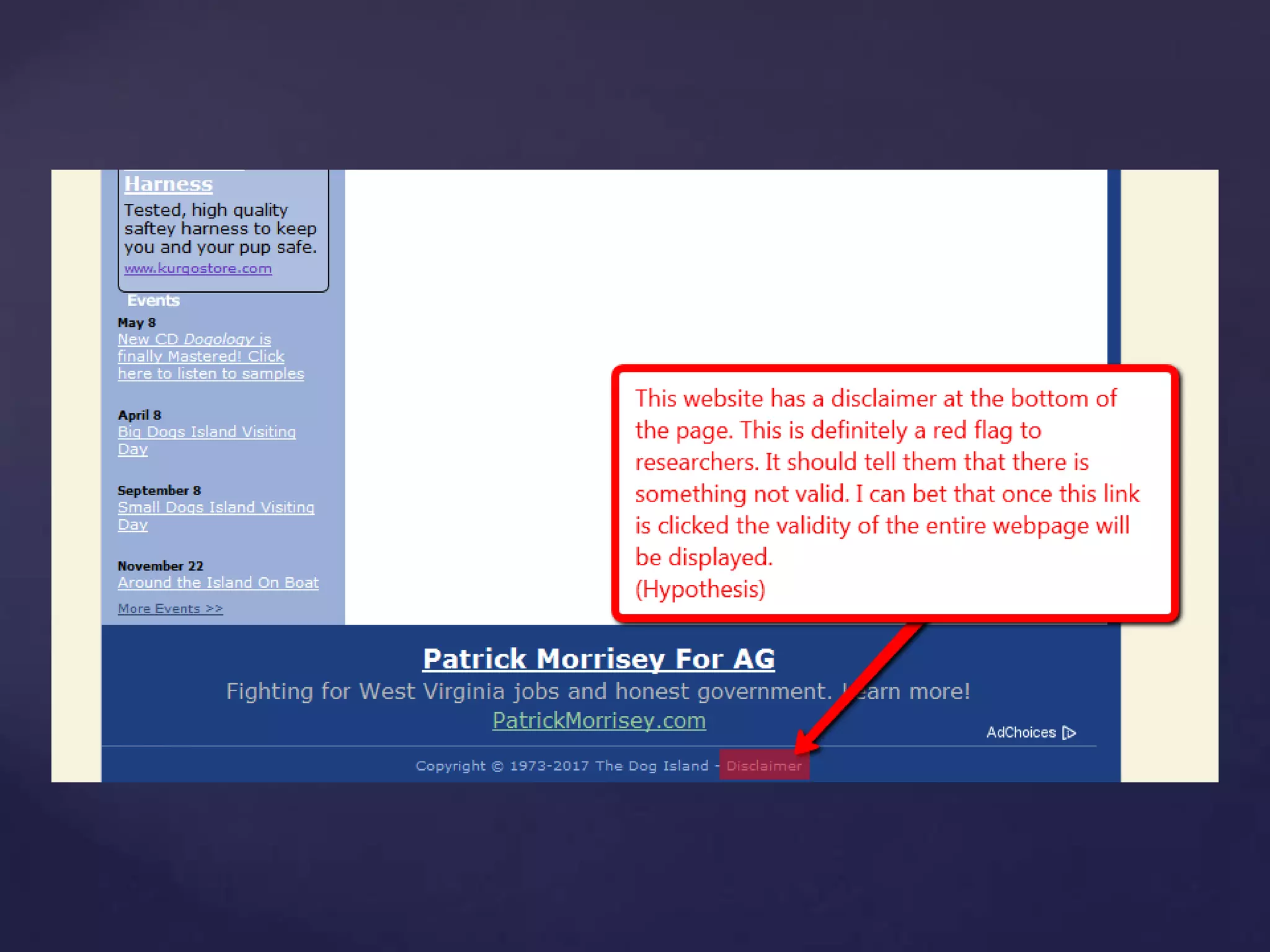 Website evaluation | PPTX