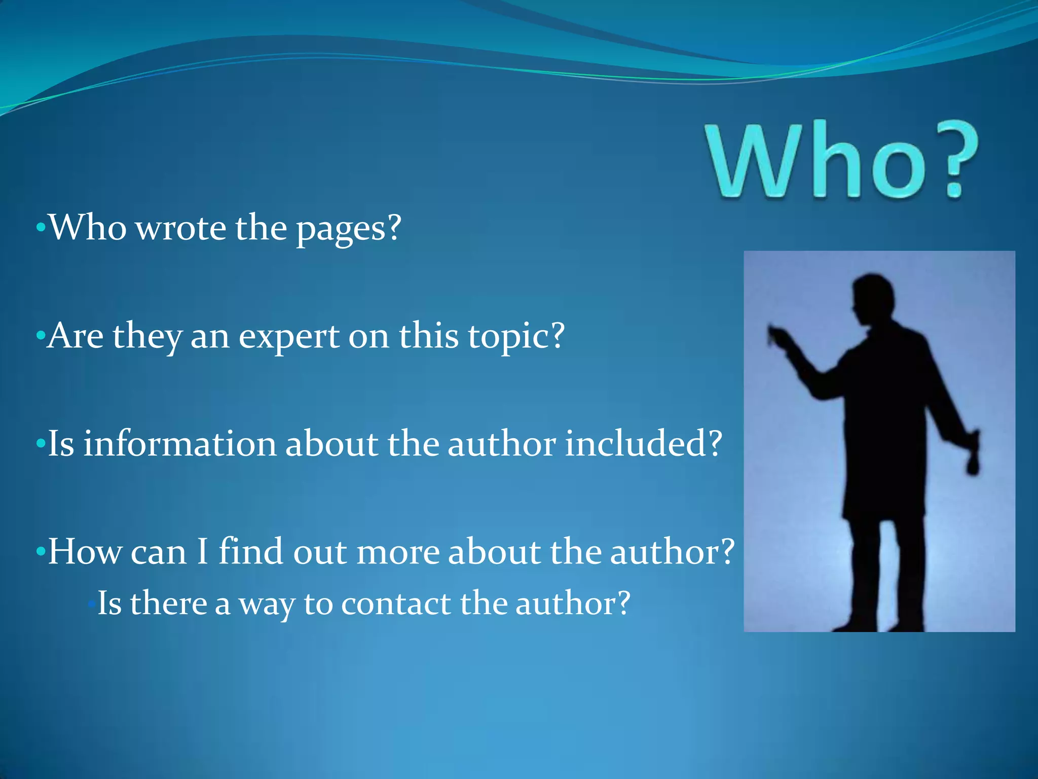 Website Evaluation Lesson | PPTX