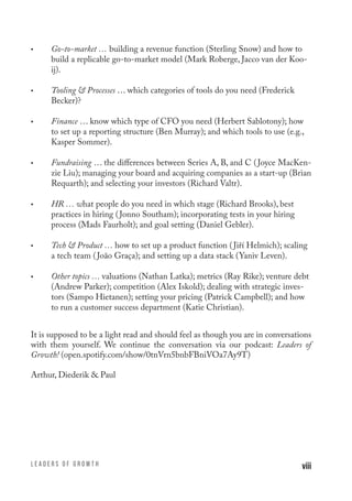 Leaders of Growth Website | PDF