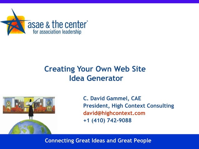 Creating Your Own Web Site Idea Generator | PPT