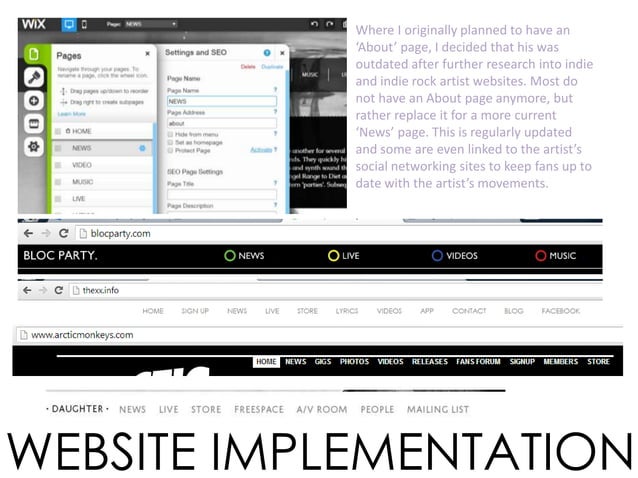 Website implementation | PPT