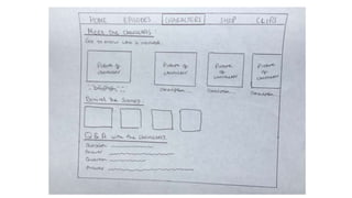 Website Layout/Wireframe | PPT