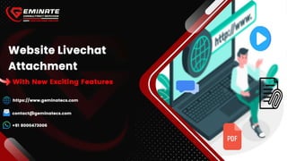 Website Livechat Attachment | PPT