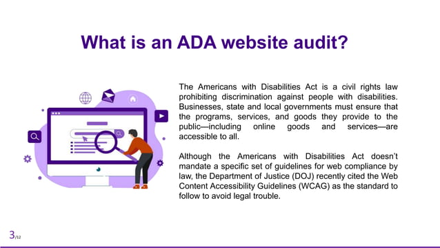 Website Manual ADA Audit Service - Digital Accessibility Audit | PPT