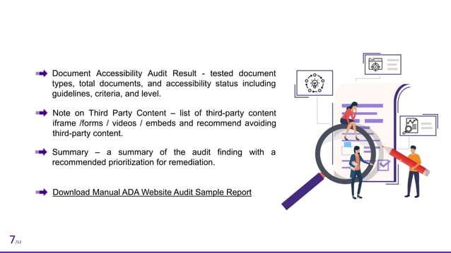 Website Manual ADA Audit Service - Digital Accessibility Audit | PPT