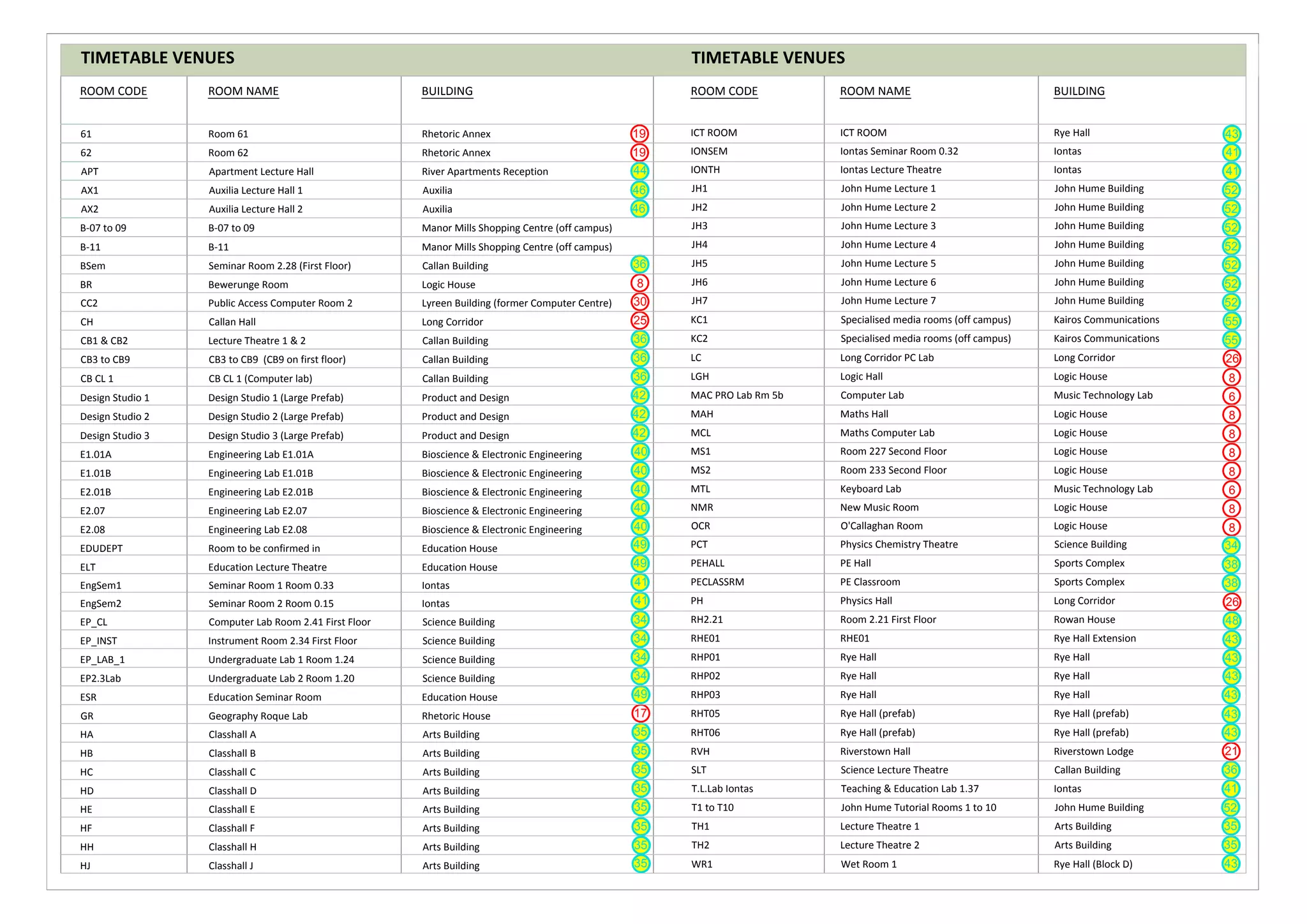 NUIM Campus Map | PDF