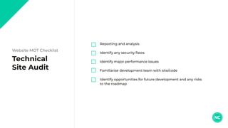 Website MOT Checklist | PPT
