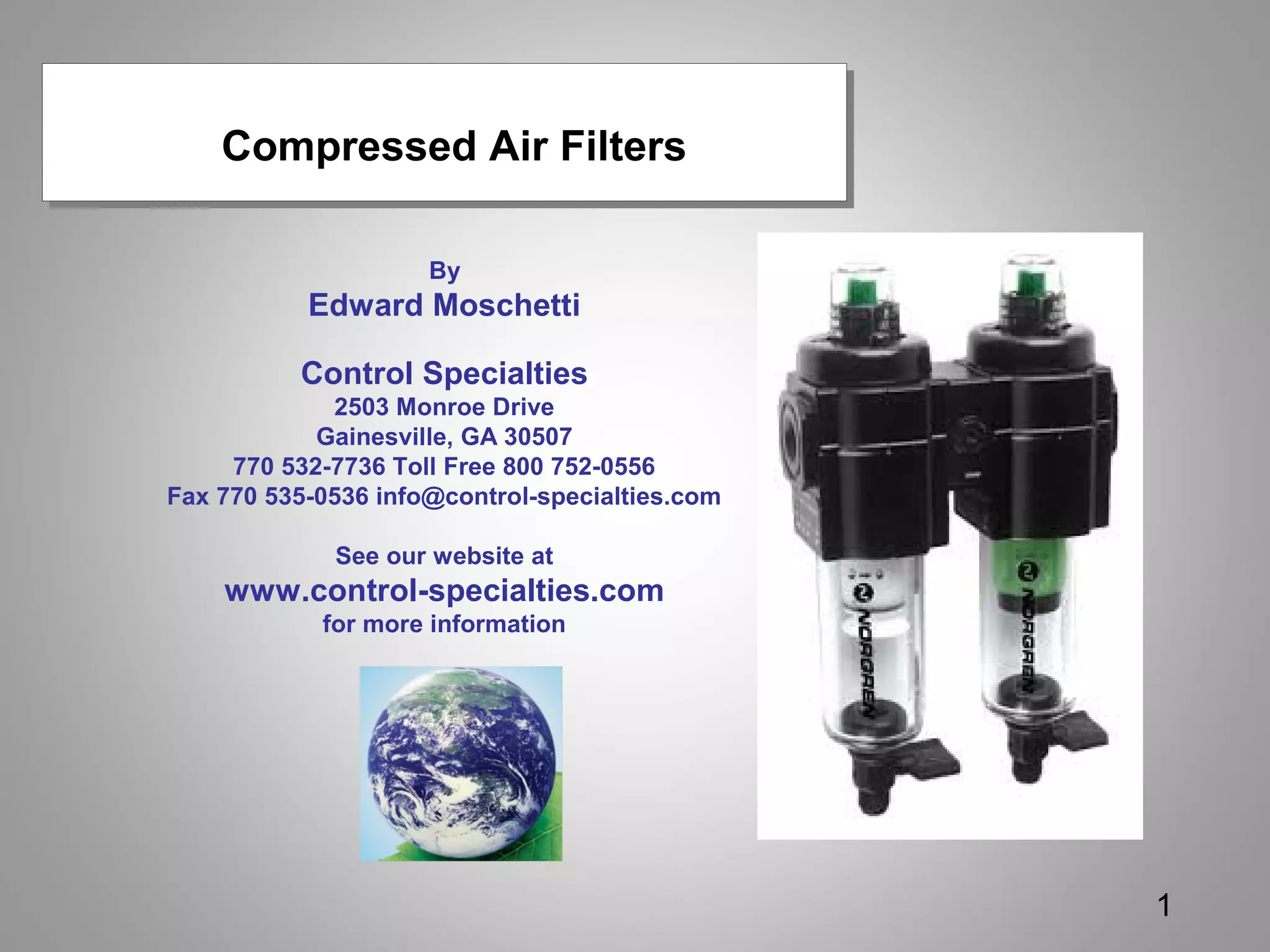 Norgren Air Filters | PPT