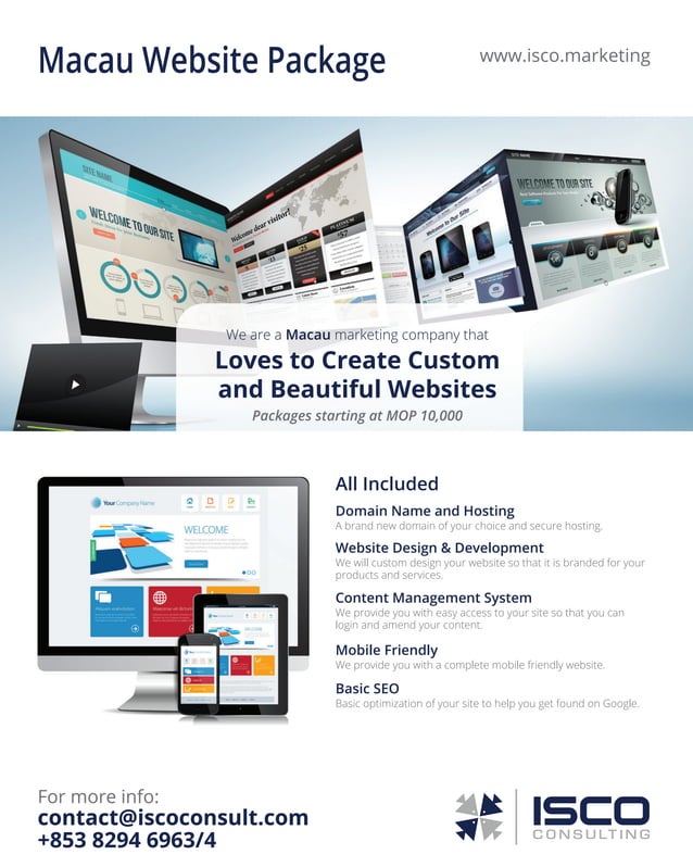 Macau Website Design and Development Package | PDF