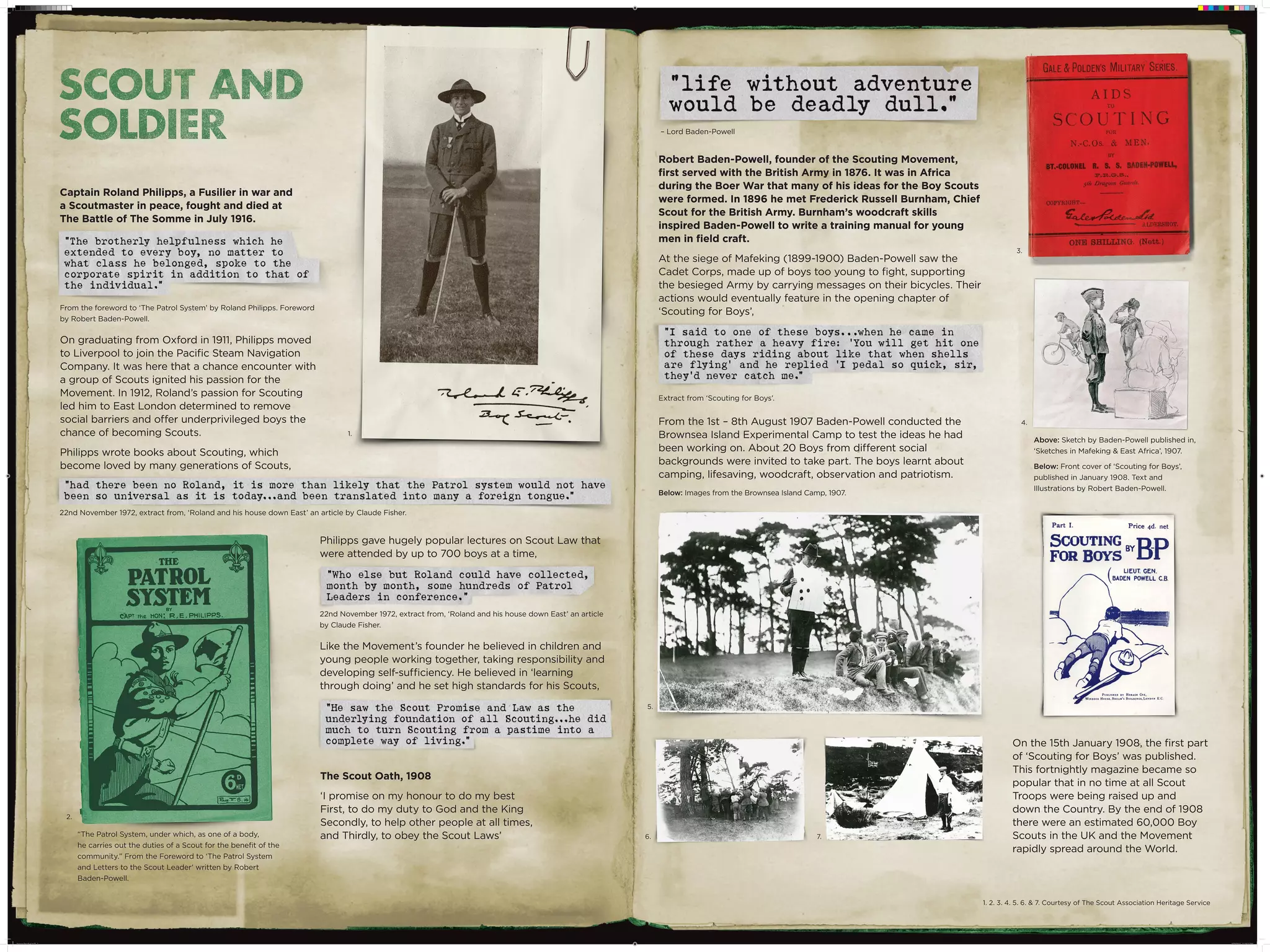 Roland Philipps: Scout, Soldier, Somme | PDF