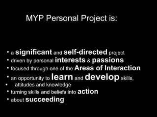 MYP PP Parent presentation | PDF
