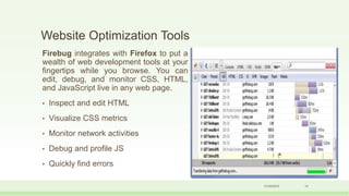 Website performance optimization | PPTX | Web Development | Internet
