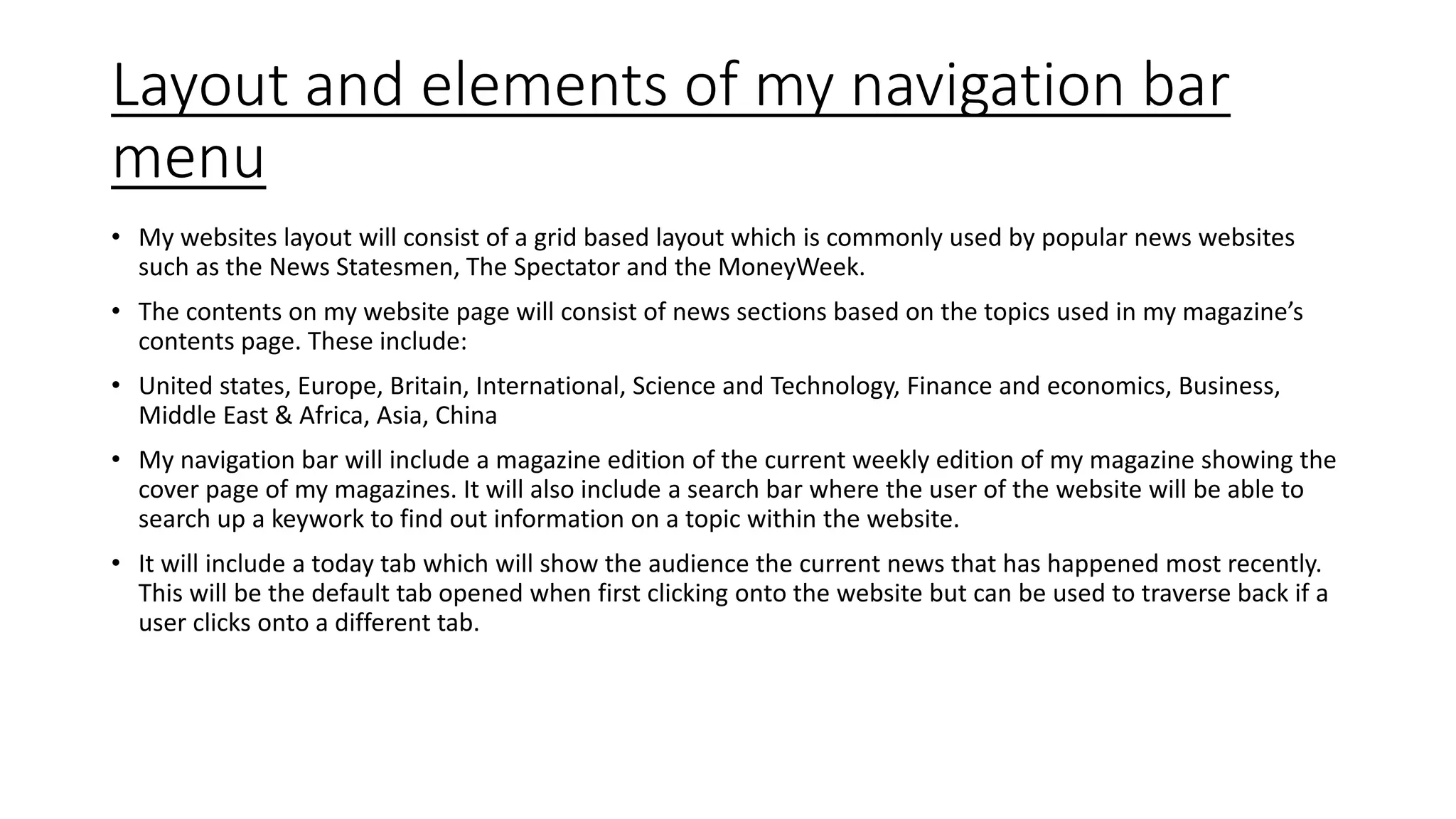 Website planning | PPTX