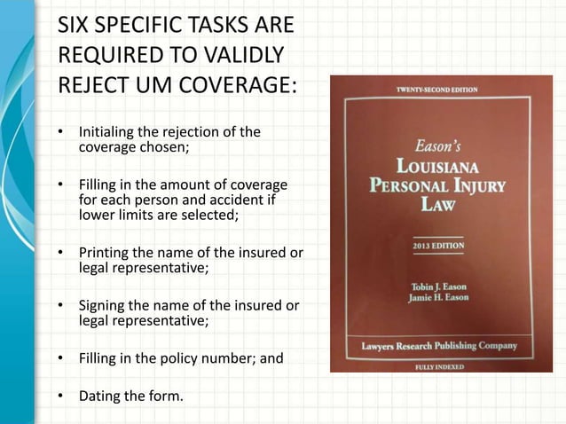 Emerging Louisiana Claim Trends | PPT