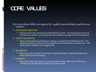 N LVILLA MEMORIAL MEDICAL CENTER | PPT