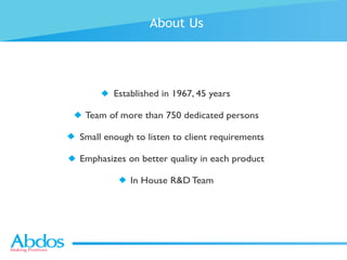 Abdos Labtech | PPTX