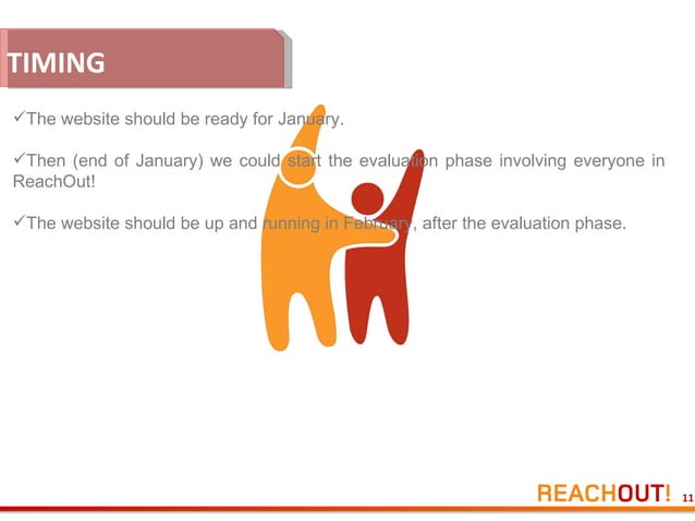 ReachOut Website Re-design project | PPT | Web Development | Internet