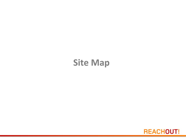 ReachOut Website Re-design project | PPT | Web Development | Internet