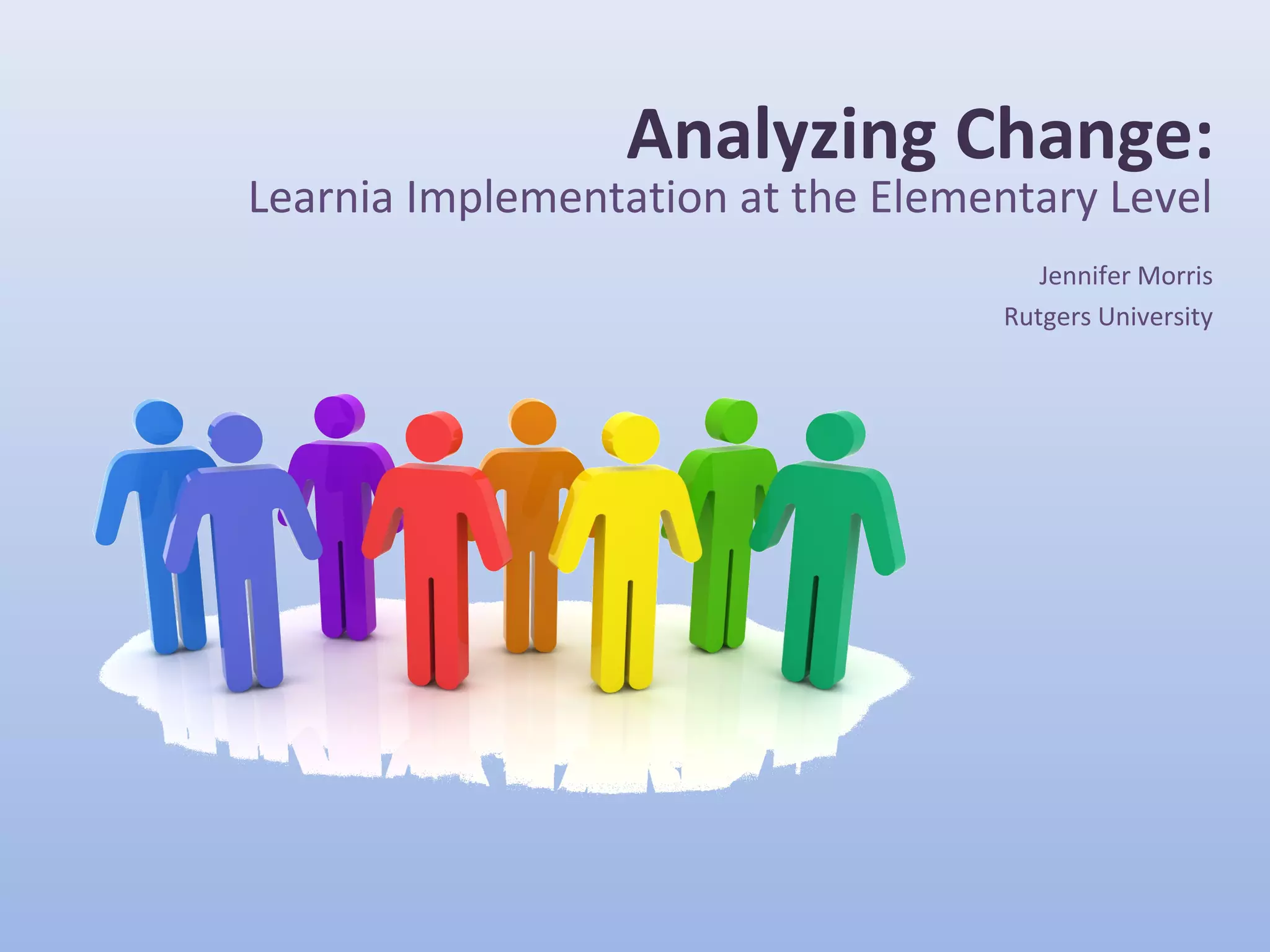 Analyzing Change: Learnia Implementation at the Elementary Level | PPT