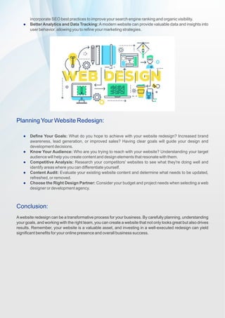 Revitalize Your Online Presence: A Guide to Website Redesign | PDF | Web Development | Internet