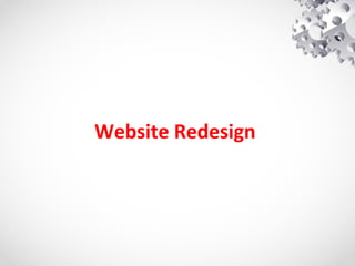 How to Website Redesign | Website Redesign SEO Checklist | PPT