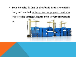 Website redesign ppt | PPT