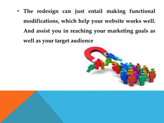 Website redesign ppt | PPT