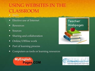 The use of Websites | PPT