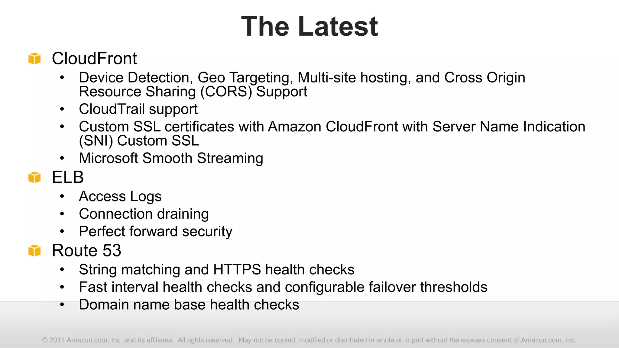 Speeding up delivery of web content using Amazon Route 53, Elastic Load Balancer and CloudFront ...