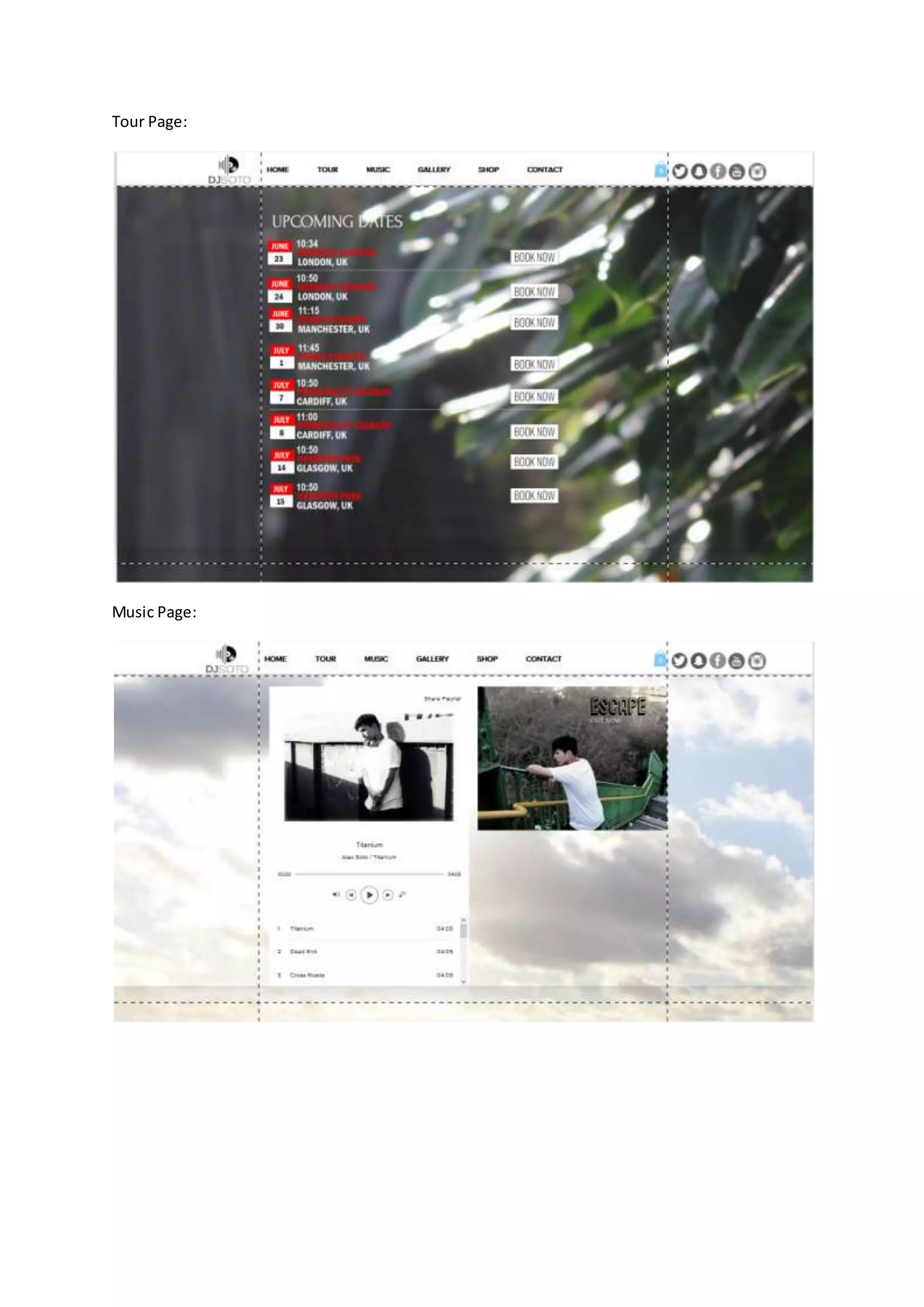 Website: Second Draft | DOCX