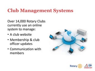 Websites, Member Management, and Data Integration With RI | PPT