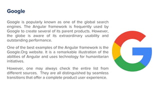 9 Best Universal Websites Built With Angular Framework | PPT