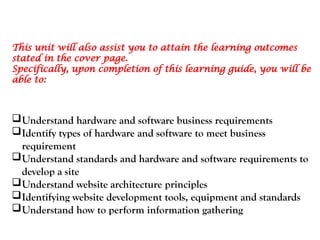 website technicalrequirement chapter one.pptx