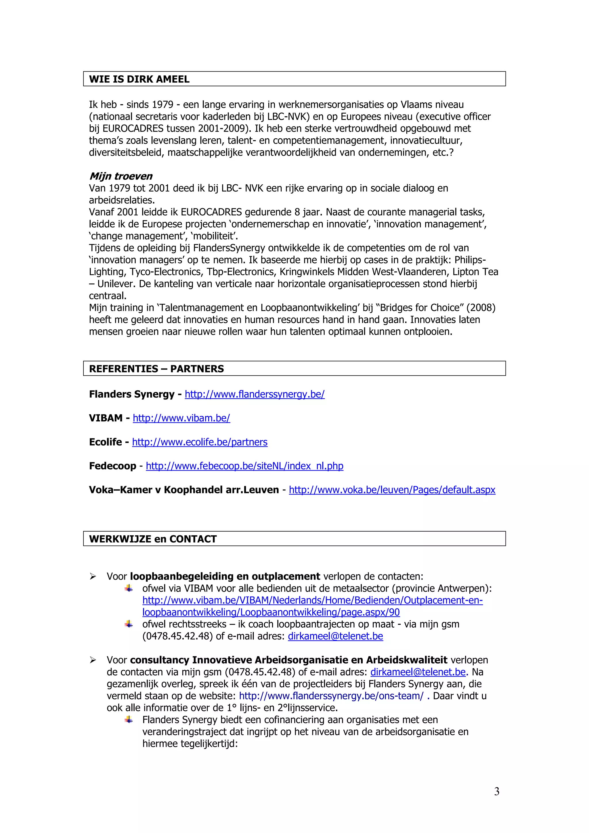 Website tekst rond visie missie-sterktes etc | PDF