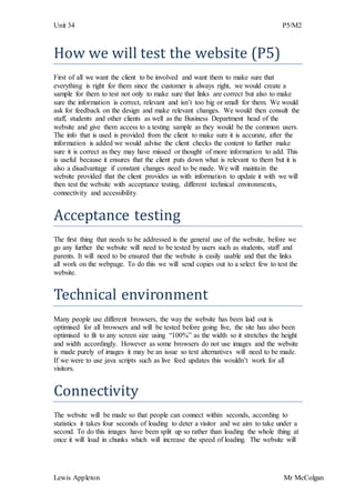 Website testing | PDF