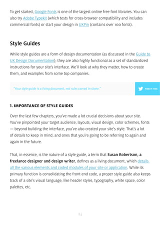 UX UI - Principles and Best Practices 2014-2015 | PDF