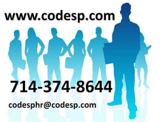 CODESP Products and Services | PPT