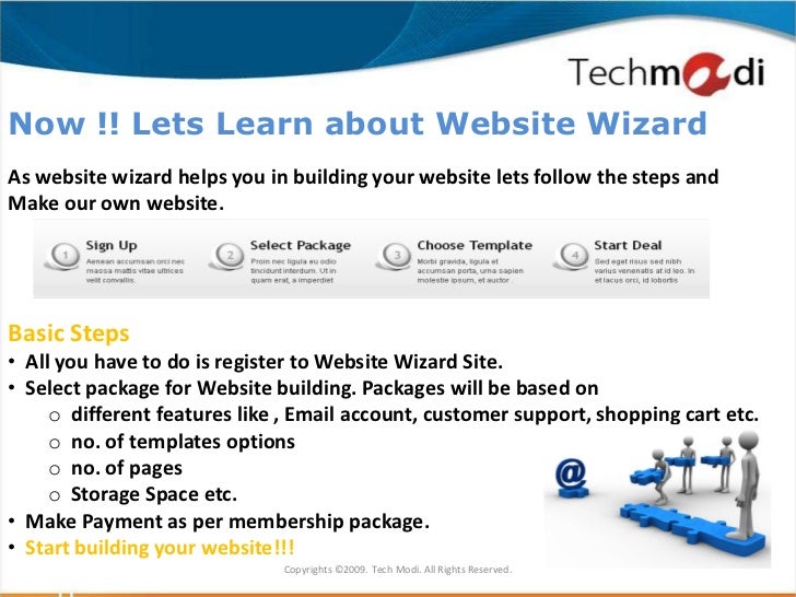 Website wizard v.02